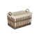 August Grove Landes Openwork Wicker Lined Laundry Storage Basket | Wayfair.co.uk